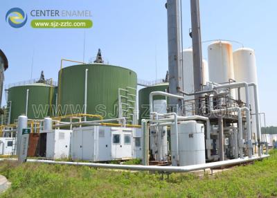 Cina Center Enamel fornisce serbatoi digestori anaerobici per il progetto di trattamento delle acque reflue in Afghanistan in vendita