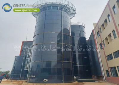 Cina Center Enamel fornisce serbatoi digestori anaerobici per il progetto di trattamento delle acque reflue in Libano in vendita