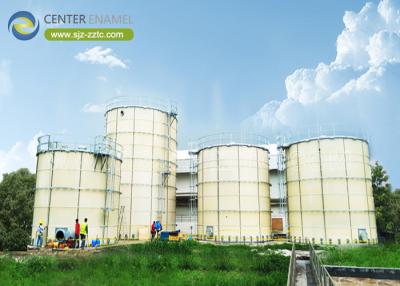 Cina Center Enamel fornisce serbatoi digestori anaerobici per il progetto di trattamento delle acque reflue della Corea del Nord in vendita