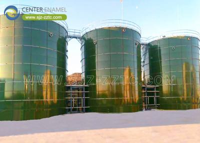China Center Enamel Provides Anaerobic Digester Tanks For Qatar Wastewater Treatment Project for sale