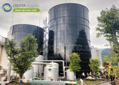 Cina Center Enamel fornisce serbatoi digestori anaerobici per il progetto di trattamento delle acque reflue in Ucraina in vendita