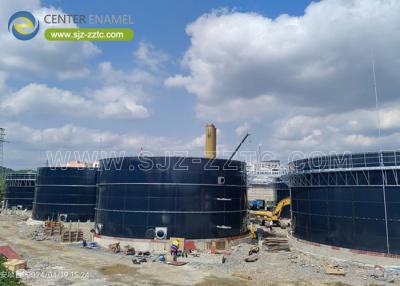 Cina Centro smalto fornisce serbatoi digestori anaerobici per il progetto di trattamento delle acque reflue di Mauritius in vendita