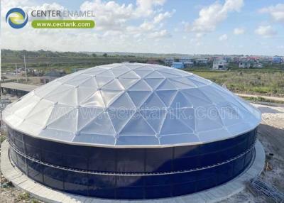 China Enhancing Safety and Sustainability: Center Enamel's Aluminum Dome Roofs for Slovenia Crude Oil Storage Tanks for sale