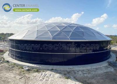 China Enhancing Safety and Resilience: Center Enamel's Aluminum Dome Roofs for Turkey Crude Oil Storage Tanks for sale