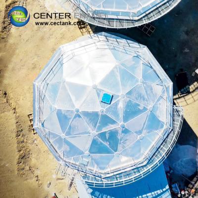 China Center Enamel can Provide Aluminum Dome Roofs for Niger Crude Oil Storage Tanks for sale