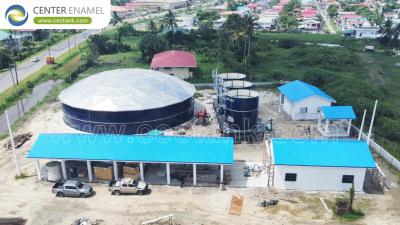 China Center Enamel can Provide external floating roof for Uzbekistan Oil & Gas Storage Tanks for sale