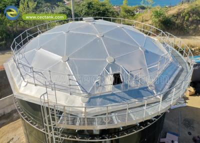 China Center Enamel can Provide external floating roof for Uganda Oil & Gas Storage Tanks for sale