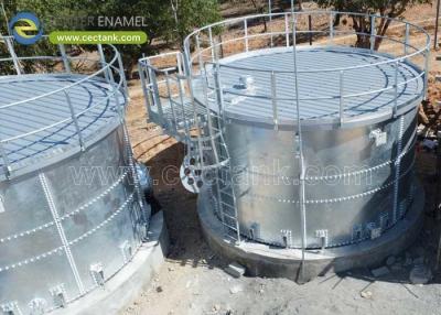 China Gegalvaniseerde stalen brandwateropslagtanks Duurzame oplossingen voor commerciële centra Te koop