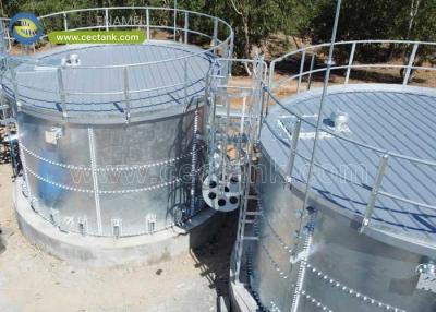 China Premier Galvanized Bolted Tanks For Potable Water Storage In Municipal Water Treatment Plants for sale