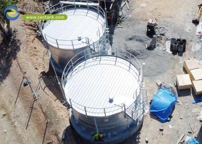 中国 最新飲料工場向け原水タンクとしての衛生的な亜鉛メッキ鋼製タンク Center Enamel社のプレミアム貯蔵ソリューション 販売のため