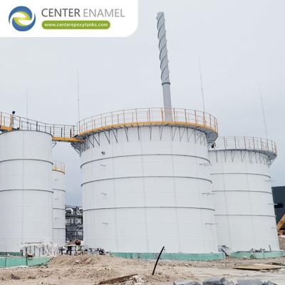 China Reliable Epoxy Coated Steel Liquid Fertilizer Storage Tanks For Safe and Effective Containment of Agricultural Fertilizers for sale