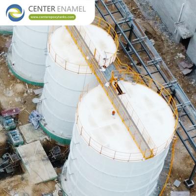 China Robust Epoxy Coated Steel Landfill Leachate Tanks for the Secure Containment of Landfill Leachate for sale