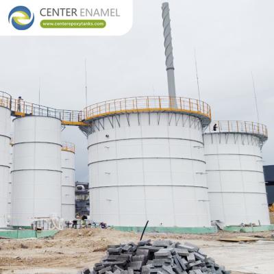 China Safe Epoxy Coated Steel Fuel Storage Tanks Providing Reliable and Secure Containment for Diverse Fuel Types for sale