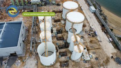 China Epoxy Coated Steel Bolted Tanks for Municipal Sludge Treatment: Aids Urban Sludge Processing for sale