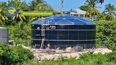 China Epoxy Coated Steel Bolted Tanks for Wastewater Treatment: Modular System Components for sale