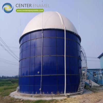 China Double Membrane Roofs for Rice Husk Biogas Digesters: Captures gas from crop residue. for sale