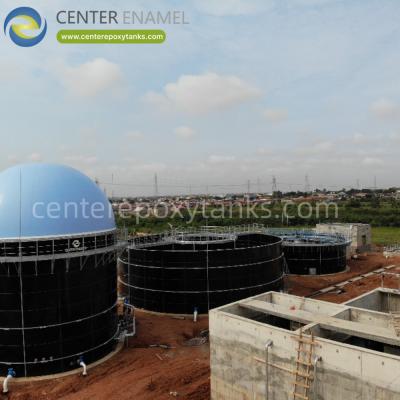 China Double Membrane Roofs for Dry Digesters: Handles gas from high-solids digestion. for sale