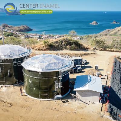 China Aluminum Dome Roofs for Sewage Treatment Plants: Provides Effective Vapor and Odor Control for sale