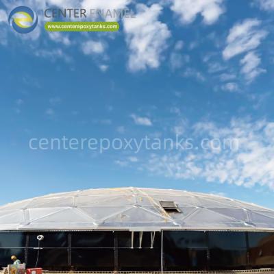 China Aluminum Dome Roofs for Wastewater Holding Tanks: Provides a Secure, Sealed Cover for sale