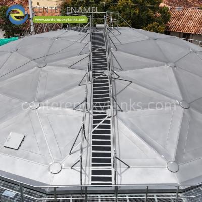 China Aluminum Dome Roof for Silo Tanks: Provides a weatherproof cover for bulk materials for sale