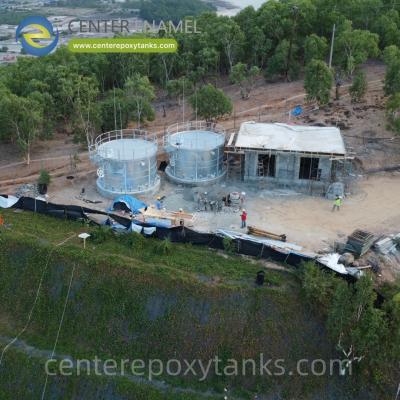 China Galvanized Steel tank for Potable Water Storage: A Robust Solution for Communities and Industries for sale
