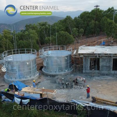 China Galvanized Steel tank for Emergency Fire-fighting: A Crucial Part of a Fire Safety Plan for sale