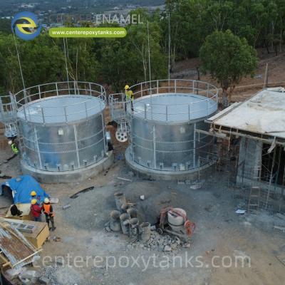 China Galvanized Steel tank for Stormwater Harvesting: Captures Rainwater for Reuse for sale