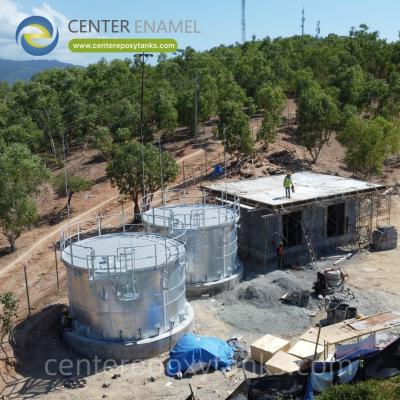 China Galvanized Steel tank for Storing Fertilizer: Provides Reliable Containment for Nutrients for sale