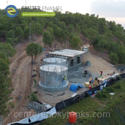 China Galvanized Steel Tank as a Fire Storage Tank: A Strong, Reliable Reservoir for Fire Brigades for sale