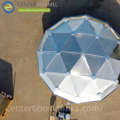 China Aluminum Floating Roof for Lubricating Oil Tanks: Protects Product Purity and Controls Emissions for Industrial Lubricants for sale