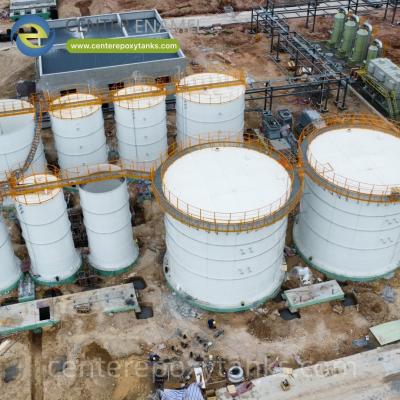 China Fusion Bonded Epoxy Tank for Biodiesel Wastewater: Optimal for storing and processing glycerol and methanol effluents for sale