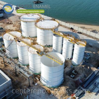 China Fusion Bonded Epoxy Tank for Palm Oil Wastewater Treatment: Designed to handle the high organic load of POME for sale