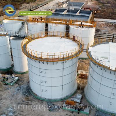China Fusion Bonded Epoxy Tanks for Dairy Farm Wastewater Treatment: A Durable Solution for High-BOD Manure and Wash Water for sale