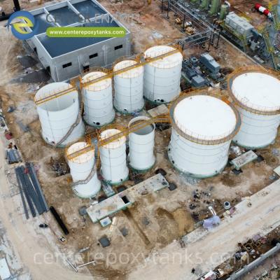 China Fusion Bonded Epoxy Tank for Dyeing and Printing Wastewater Treatment: Provides exceptional chemical resistance against high and high-temperature processing effluent. for sale