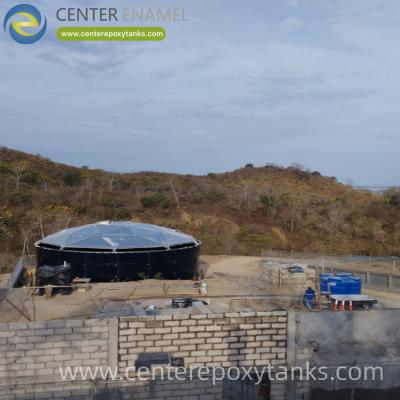 China Aluminum Geodesic Dome for Drinking Water Tanks: Provides a Contaminant-Free Seal that Protects Potable Water from External Elements and Debris for sale