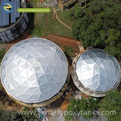 China Aluminum Geodesic Dome for Fire-fighting Water Tank: Protects the Critical Fire Suppression Water Reserve from Algae Growth and Debris for sale