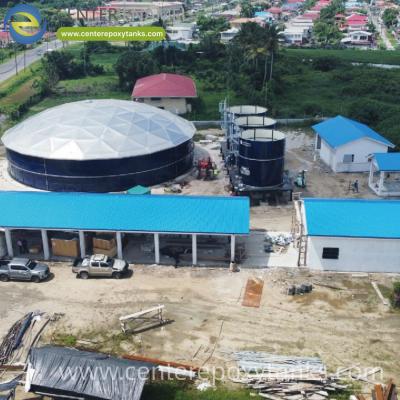 China Aluminum Geodesic Dome for Mineral Storage Tank: Creates a Weatherproof Seal to Prevent Moisture Ingress and Safeguard Valuable Mineral Products for sale