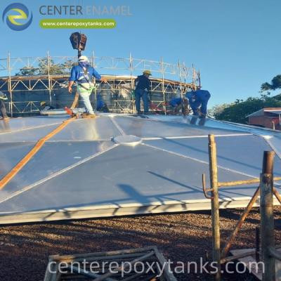 China Aluminum Dome for Dry Bulk Solids Tanks: Provides Secure Protection for Stored Industrial Powders and Granular Materials from Moisture for sale