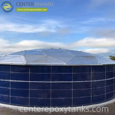 China Aluminum Dome for a Large Farm Water Tank: Significantly Reduces Water Loss Due to Evaporation in Expansive Reservoirs for sale