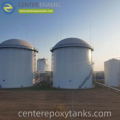 China Double Membrane Biogas Holder for Biogas Production from Waste Biomass Project: A Large-Capacity, Secure Vessel for Holding Gas Derived from Diverse Waste Streams for sale