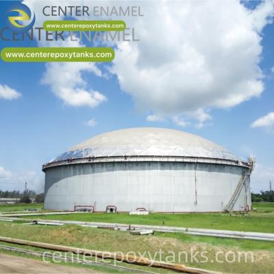 China Internal Floating Roofs for Welded Steel Lubricant Storage Tanks: Maintains Oil Quality by Sealing Out Humidity and Air for sale