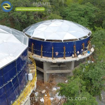 China Aluminum Geodesic Dome Roof for Welded Stainless Steel Petroleum Storage Tanks: Enhances Site Safety by Providing a Reliable Vapor Barrier and Secondary Containment Seal for sale
