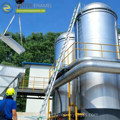 China Welded Steel Tanks for Horizontal Fuel Storage: Provides stable, low-profile containment suitable for smaller capacities and specific site requirements for sale