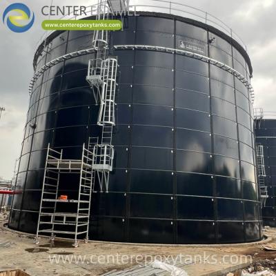 China Epoxy Bonded Steel Bolted Tanks as Municipal Sewage Tank: Provides durable, corrosion-free containment for urban waste managemen for sale