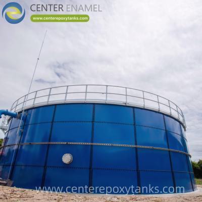 China Epoxy Bonded Steel Bolted Tanks as Chemical Wastewater Tank: Engineered to withstand high acidity and complex chemical compounds. for sale