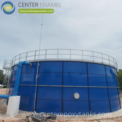 China Epoxy Bonded Steel Bolted Tanks as Commercial Water Tanks: Ideal for fire protection and domestic water use in commercial complexes. for sale