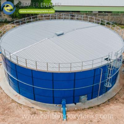 China Epoxy Bonded Steel Bolted Tanks as Poultry Processing Wastewater Tank: Handles high biological loads and ammonia concentrations from meat production. for sale