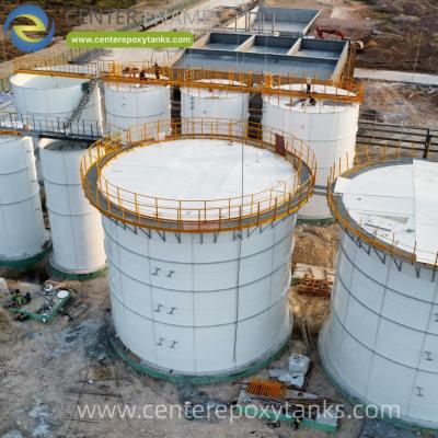 China Bolted Water Storage Tanks as Raw Water Storage Tanks: Serves as robust primary storage for water entering a treatment facility. for sale