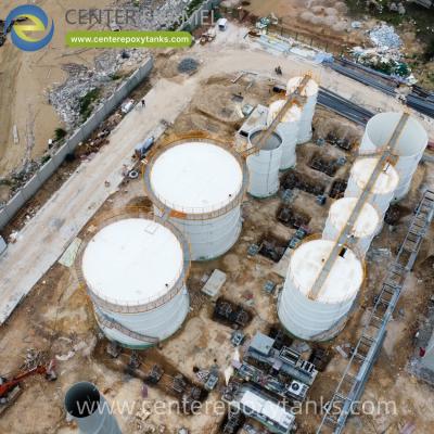 China Bolted Steel Tanks as Warehouse Fire Water Supply Tanks: Large-capacity systems designed for the safety of logistics and storage hubs. for sale