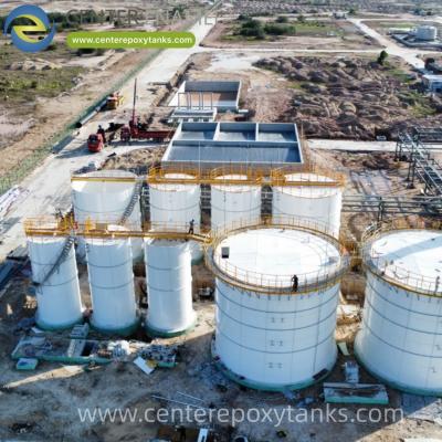 China Bolted Steel Tanks as Farm Biogas Digesters Tanks: Robust digestion vessels designed to process agricultural residues into energy. for sale